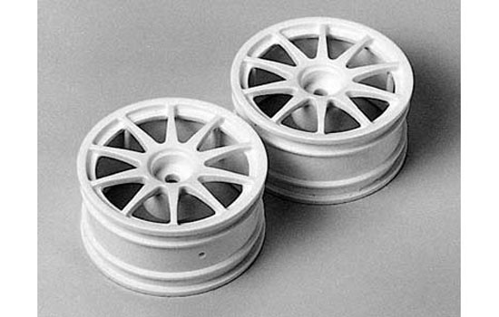 [ T50732 ] Tamiya 10-Spoke One-Piece Wheels 26mm 2st | Modelbouw Baillien