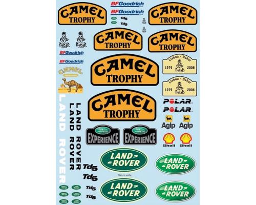 [ DEC5000 ] Camel trophy decal sheet for TRX-4 | Modelbouw Baillien