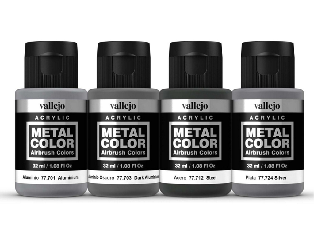 [ VAL77601 ] Vallejo Metal color set metallic panel - Vallejo ...