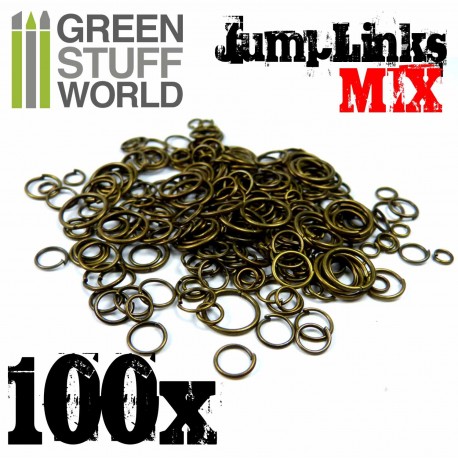[ GSW1220 ] Green stuff world jump rings mix messing | Modelbouw Baillien