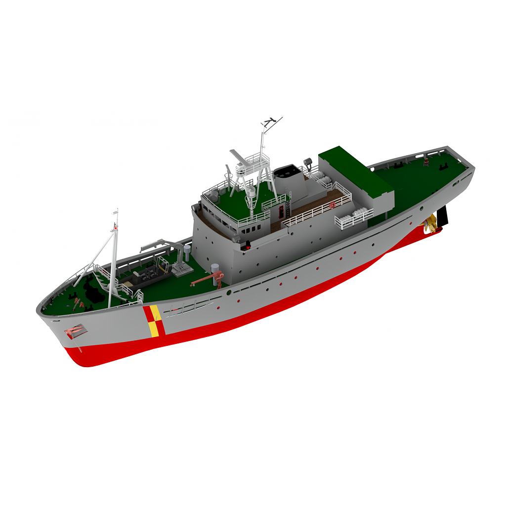 [ TUE00129 ] Türk model FPV Westra scottish fisher protection vessel ...