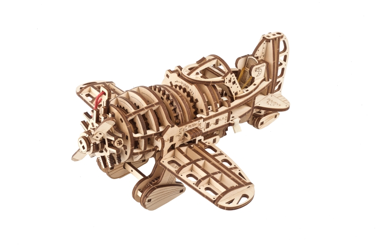 [ UGEARS4820184121553 ] Ugears Mad hornet vliegtuig | Modelbouw Baillien