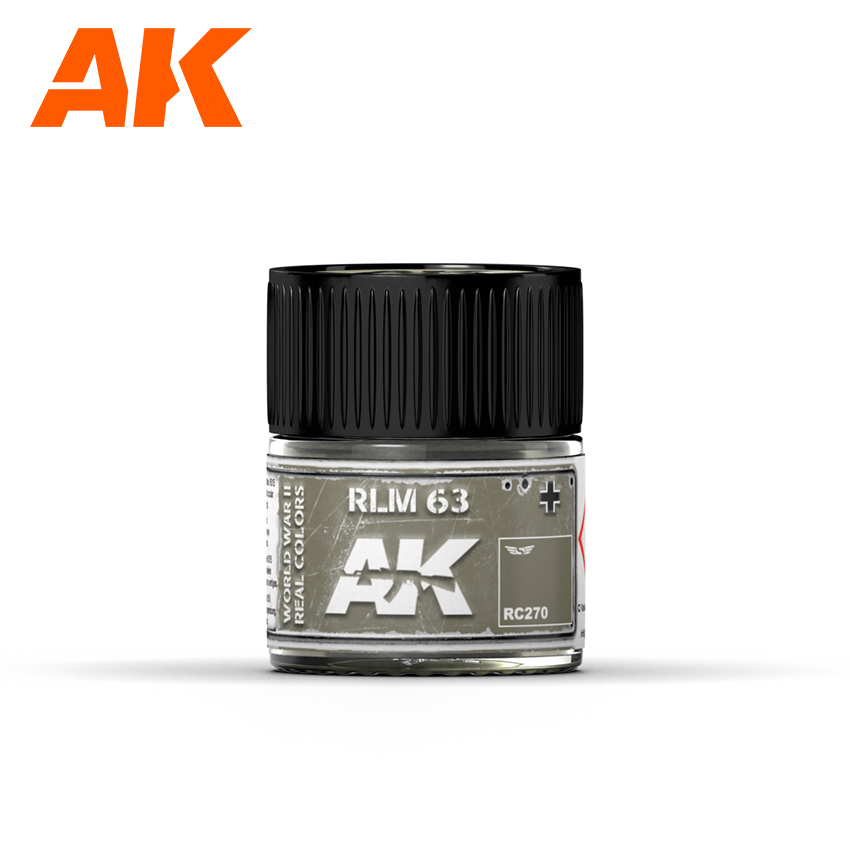 [ AKRC270 ] Ak-interactive Real Colors RLM 63 | Modelbouw Baillien