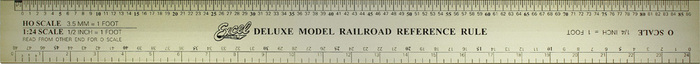 [ EX55778 ] excel deluxe model reference ruler | Modelbouw Baillien