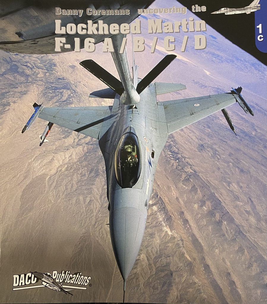 [ DCB001c ] Daco Products Book Lockheed Martin F-16 A/B/C/D Fighting ...