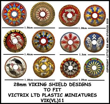 [ VICTRIXVIK(VL)11 ] Victrix Viking Shield Designs VIK 11. | Modelbouw ...